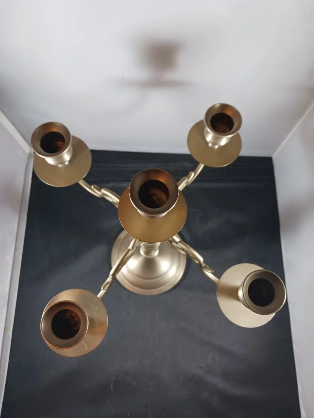 baldwin | Accents | Vintage Baldwin Pewter Candlestick 5 Arm Candelabra ...